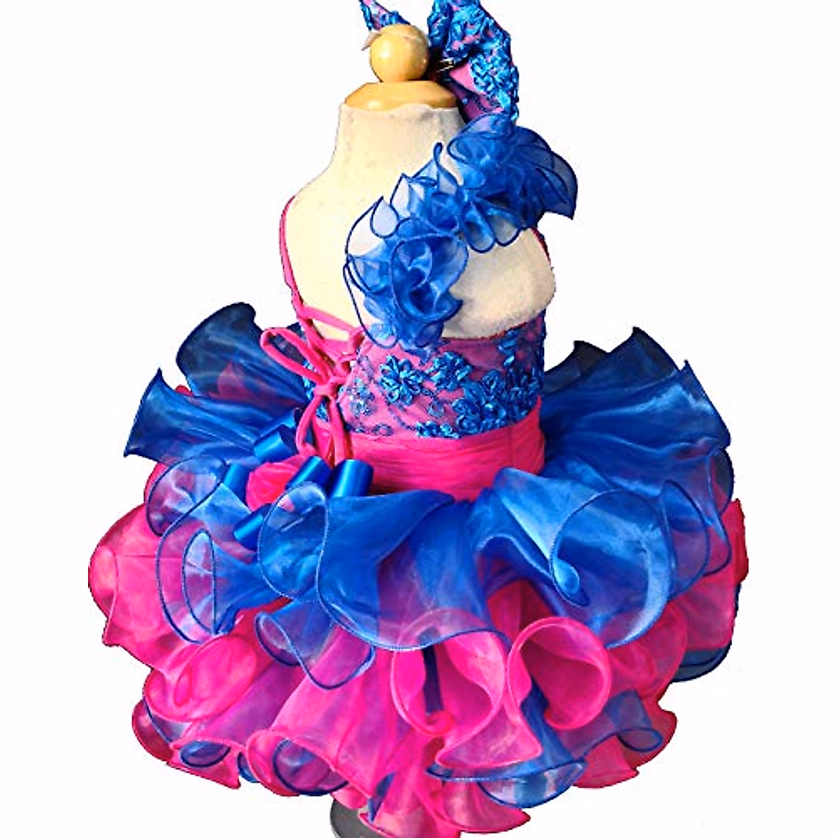 Jenniferwu G135RP Infant Toddler Baby Newborn Little Girl's Pageant Party Birthday Dress ROYALPINK Size 4T