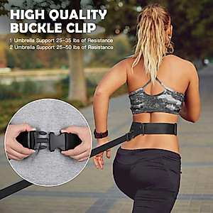 GIEMIT Running Speed Parachute 56" Speed Resistance Parachute with Adjustable Strap, Speed Drills Training Parachute for Speed Training and Strength Training