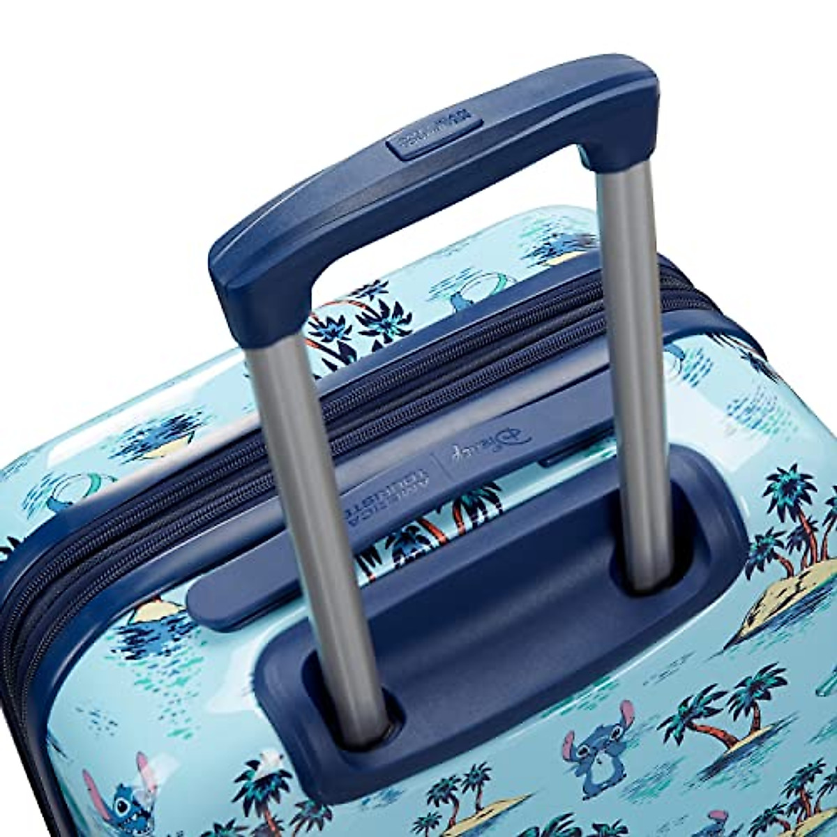 American Tourister Disney Hardside Luggage with Spinner Wheels, Multicolor, Carry-On 20-Inch