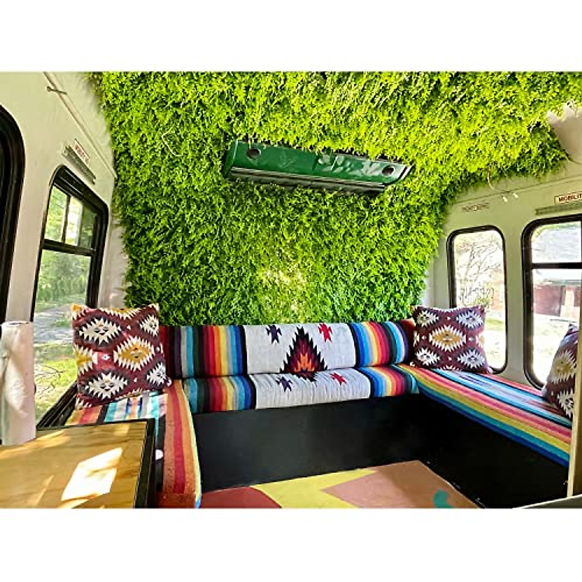 tonchean Grass Wall Panel 12PCS Artificial Hedge Panels 24 x 16inch Faux Greenery Wall Backdrop Topiary Fence Screen for Indoor Outdoor Decor Garden Fence Backdrop