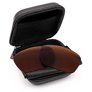 Apex Lenses Polarized PRO Replacement Lenses for Native Eyewear Sightcaster Sunglasses (Brown)