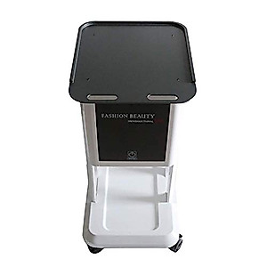 NEOCHY Movable Trolleys, Kitchen Storage Hand Trucks, Abs Beauty Instrument Utility Trolley with Handle,Steel Small Bubble Cart with Brake Wheel,50Kg Load Capacity