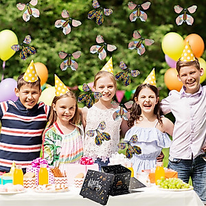 WUEURU Butterfly Explosion Gift Box, Flying Butterfly Surprise Box,Exploding Butterfly Birthday Box Surprise Cake Explosion Box, DIY Butterfly Pop Up Box for Christmas, Halloween, New Year, Birthday