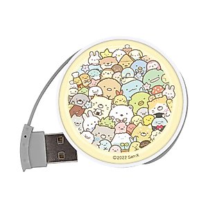 Gourmandise SMK-149B Sumikko Gurashi Round USB Hub