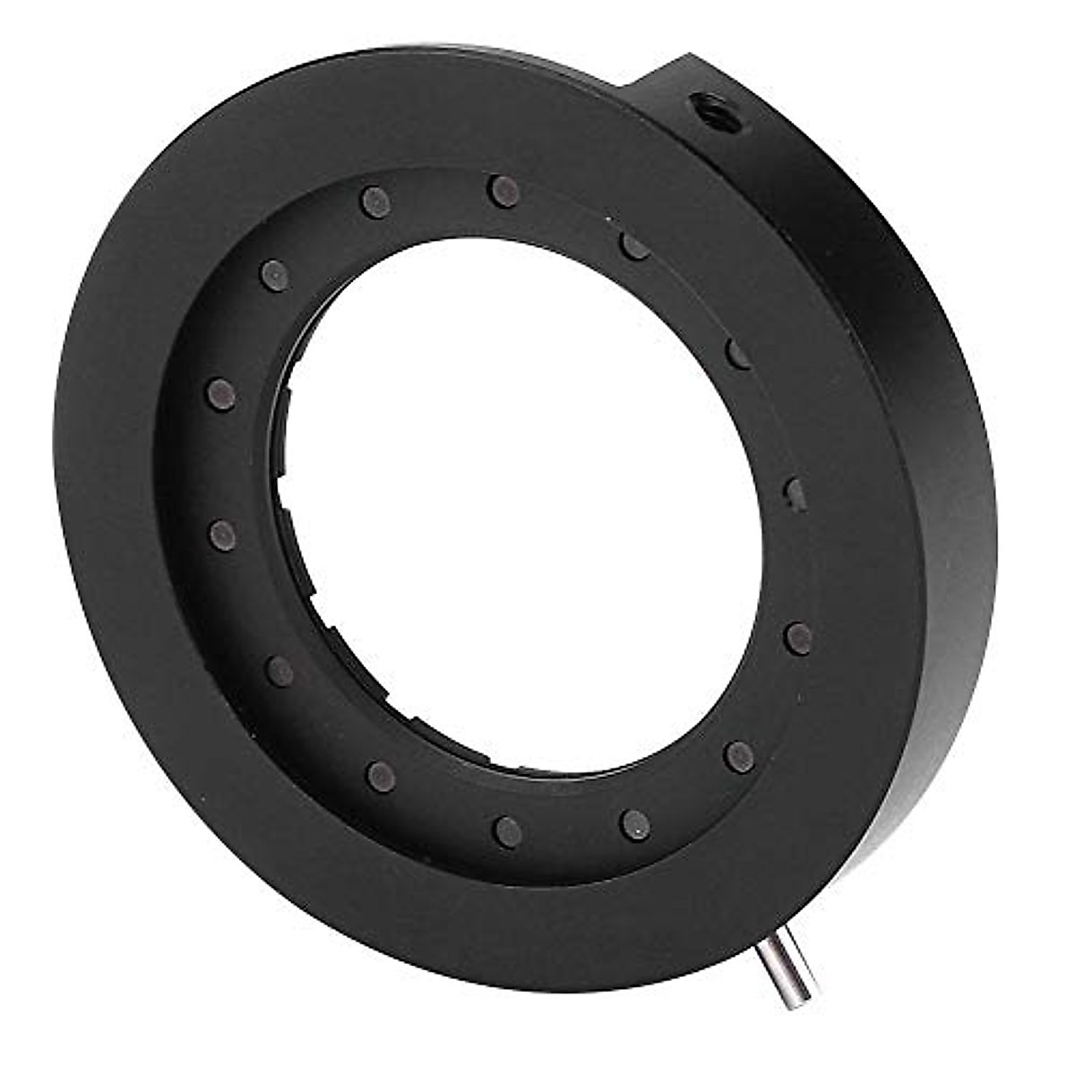 Iris Diaphragm, Microscope Iris Adapter Aperture Adjustable Lens Optical Diaphragm for Microscope (SK25 with Bas)