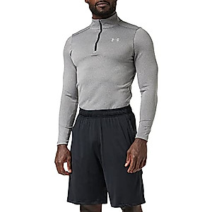 Under Armour Men's Training Stretch Shorts, Black (001)/Black, Small Tall