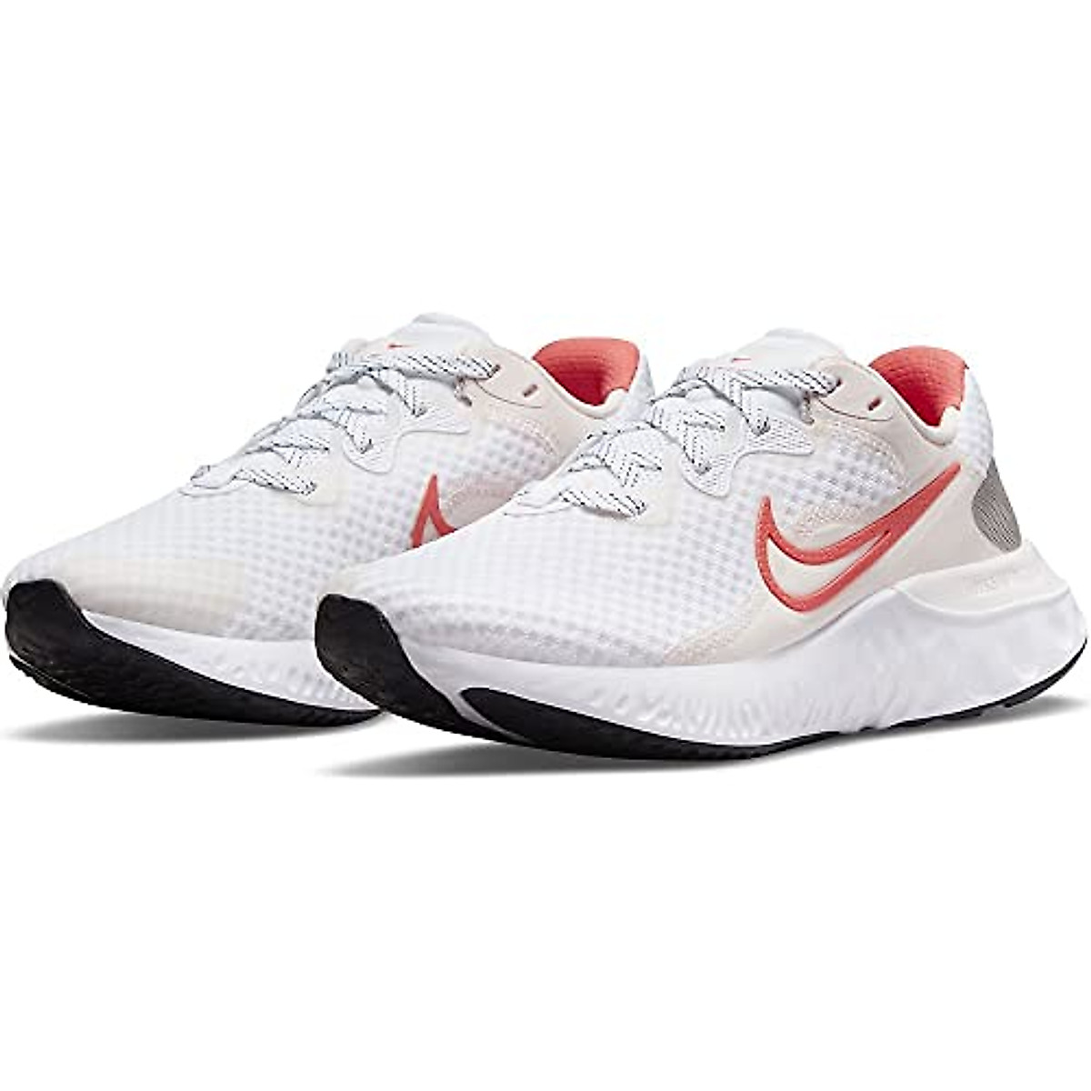 Nike Women's Running, White Pink, 7.5 US