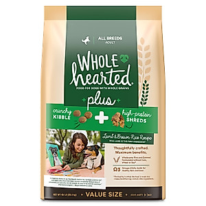 WholeHearted Plus Lamb & Brown Rice Recipe with Whole Grains Dry Dog Food 45 lbs.