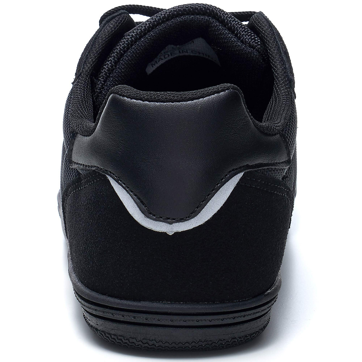 Alpine Swiss Liam Mens Fashion Sneakers Suede Trim Low Top Lace Up Tennis Shoes BLK 12 M US