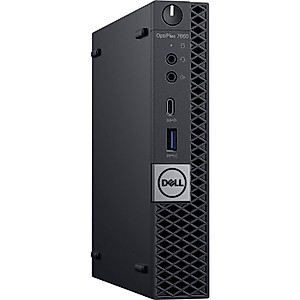 Dell Optiplex 7060 | i5-8500T (6 Core) | 16GB DDR4 | 256GB SSD | Win 10 Pro | Micro Tower (Renewed)