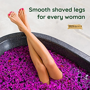 Smooth Reach Long Razor Extension Handle - Leg Hair Removal for Women – Razor Extender For Pregnant Women, Limited Mobility Shaving Tool - Back Shavers for Men - Works On All Blade Razors