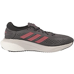 adidas Women's Supernova 2 Running Shoe, Grey/Wonder Red/Black, 9