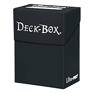Ultra Pro 80 Card Deck Box - Black
