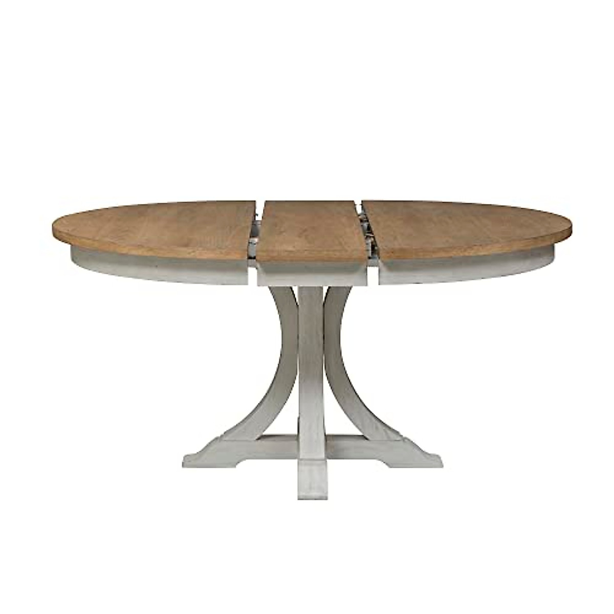 Liberty Furniture INDUSTRIES Farmhouse Reimagined Pedestal Table, W48 x D60 x H30, White