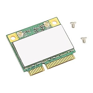 Septpenta Mini PCIE Card is Compatible with Win XP Vista Windows 7 Windows 8 Windows 8.1 Windows 10 32 64 Bit, 150MBps High Speed Transmission, 2.4Ghz Wireless Card with 2 Screws for Laptops