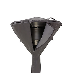 Classic Accessories Ravenna Water-Resistant 34 Inch Stand-Up Patio Heater Cover, Taupe