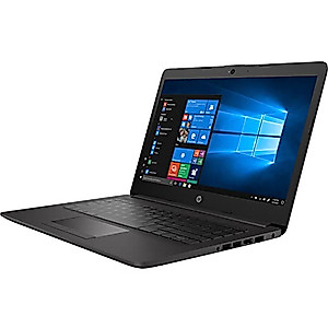 HP 240 G7 14" Business Laptop Computer, Intel Celeron N4020 Processor, 4GB DDR4 RAM, 128GB SSD, 802.11AC WiFi, Bluetooth 4.2, Webcam, Black, Windows 10 Pro, BROAG 64GB Flash Drive