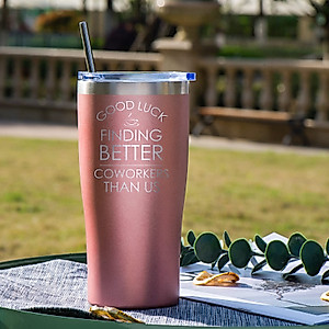 Going Away Gifts for Coworker-Good Luck Finding Better Coworkers Than Us,Farewell Gifts,Funny Goodbye Gifts,Leaving Gifts,New Job Gifts,Goodbye Gift for Colleague,Boss,Women,Men 20oz Insulated Tumbler