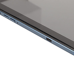 GLOGLOW 10.1 Inch Tablet, Reading Tablet Dual Camera Blue 8GB RAM 128GB ROM Octa Core CPU 3 Card Slots for School (US Plug)