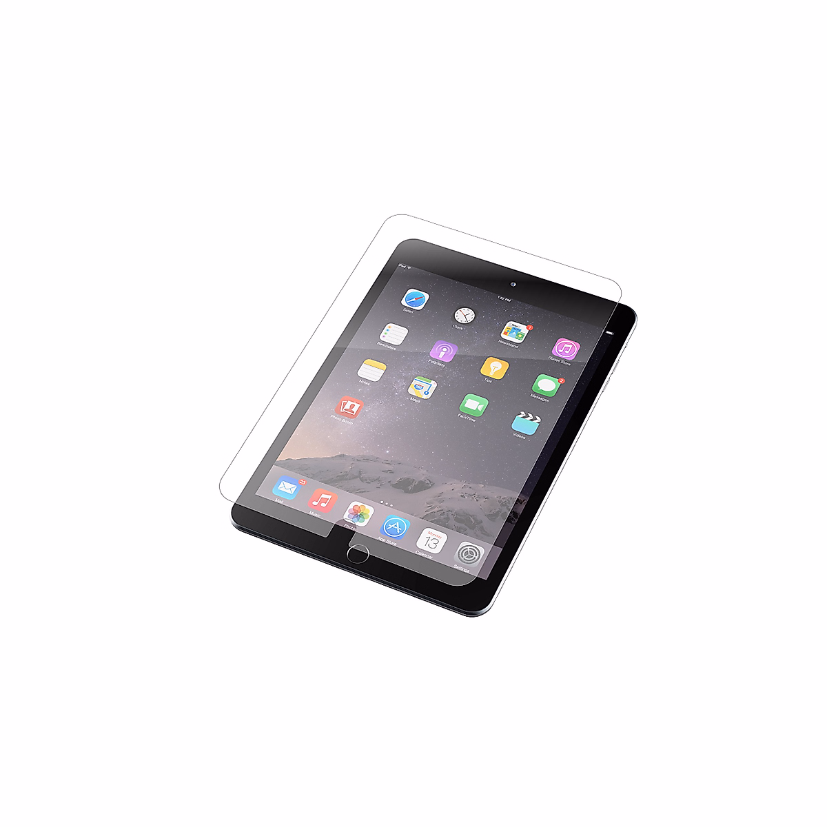 ZAGG InvisibleShield - Tempered Glass Screen Protector Made for Apple iPad Mini 4 and iPad Mini 5 - Clear