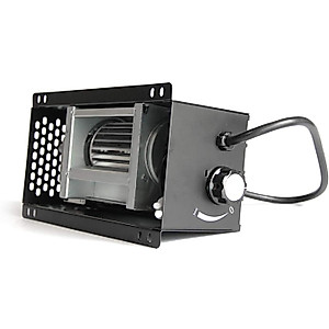 Hongso Speed Variable S31105 Blower Fan 110V ~ 120V for GHP Group, Monessen/Majestic (MHSC Brands), Majestic Dutchwest Windsor, CFM US Century Plate Steel Freestanding Wood Stove Fireplace