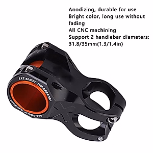 Jiawu Short Handlebar Stem, Anode Sandblasting CNC Machining Stem for Road Bike
