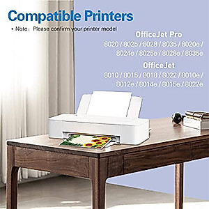 910XL Ink Cartridges Combo Pack for HP 910 XL High Page Yield for Printers 8035 8028 8025 8035e 8020 8024 8015 8010 8025e 8035e Ink 910xl Black and Color 4 Pack