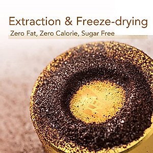 TAETEA Instant Puerh Tea Powder, Pu'er Tea Crystals, 14 Sticks 14g, Sugar Free, Zero Fat, Low Carb, Low Calorie Powdered Puer Tea for Hot & Cold Beverages