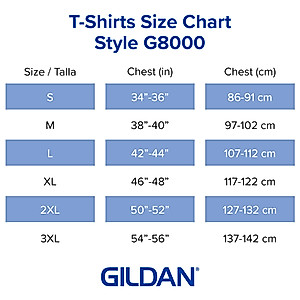 Gildan Adult DryBlend T-Shirt, Style G8000, Multipack