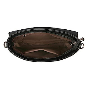 HDE Women's PU Leather Hobo Fringe Crossbody Tassel Purse Vintage Small Handbag