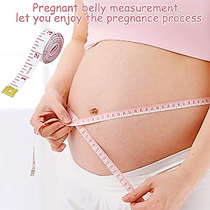 4 Pcs Nipple Rulers, Nipple Ruler for Flange Sizing Measurement Tool, Soft Silicone Flange Size Measure for Nipples Breast Flange Measuring Tool - New Mothers Musthaves (Pink+ Blue)