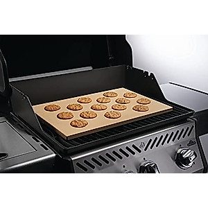 Napoleon 70008 Rectangular Pizza Baking Stone, Multi