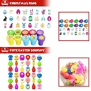 97 PCS Premium Easter Party Favors Assortment Toys for Kids,Easter Basket Stuffers, Easter Eggs Fillers Gifts, Easter Eggs Hunt, Pinata Filler Goodie Bags Stuffers Classroom Prizes Treasure Box Toys