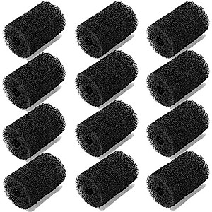 Pool Sweep Hose Tail Scrubber Replacement for Polaris, CoiTek High Density 12 Pack Pool Cleaner Sweep Hose Scrubber Replacement Fits for Polaris 180, 280, 360, 380, 480, 3900 Pool Filter Cleaner Parts