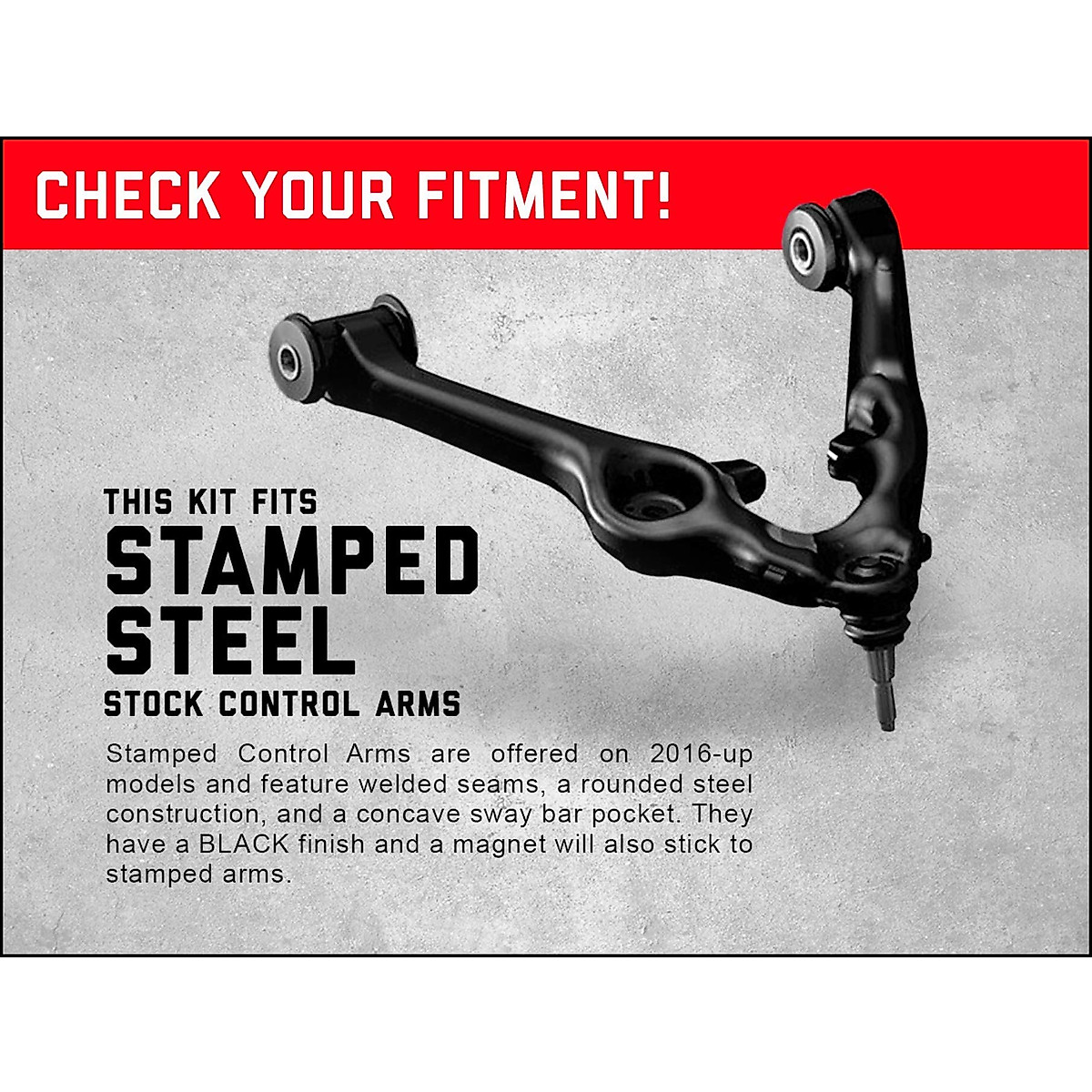 Rough Country 7" Lift Kit w/N3 Struts for 2014-2018 Chevy/GMC 1500 4WD - 17432