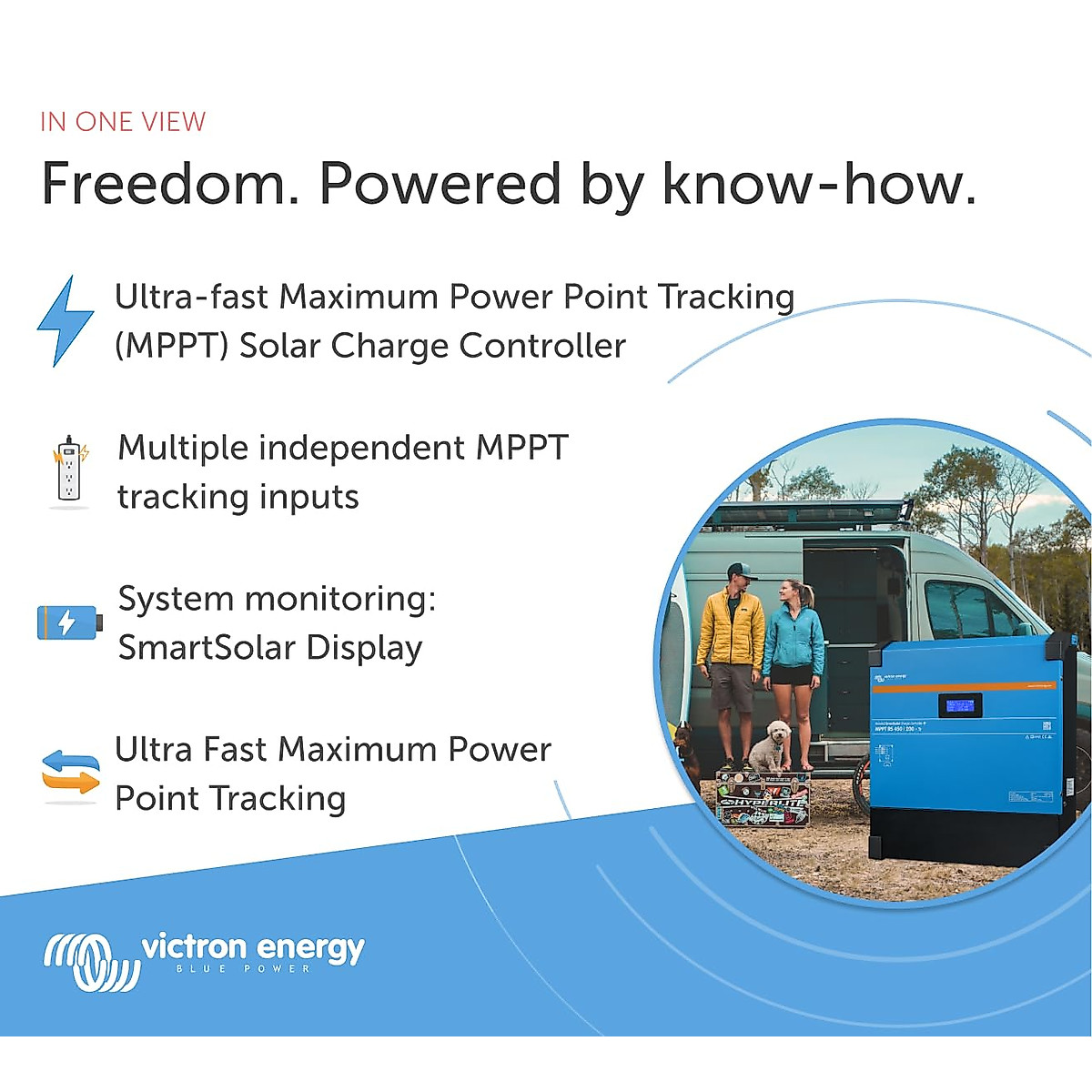 Victron Energy SmartSolar MPPT RS 450V DC 200 amp 48-Volt Tr Solar Charge Controller (Bluetooth)