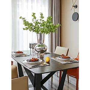 UpcoT Plates Set Steak Dish Salad Bowl Bone China Dish Cutlery Food Tray Dinnerware Set Tableware Food Container Pasta Dish