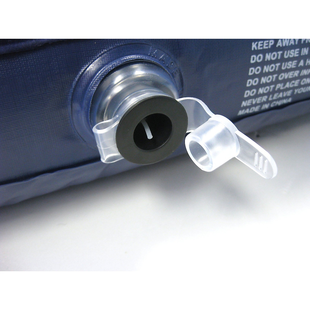 Zaltana Twin Size Air Mattress(Size:73"x38"x7.5") with Inflatable Pillow (AMN+PL1)