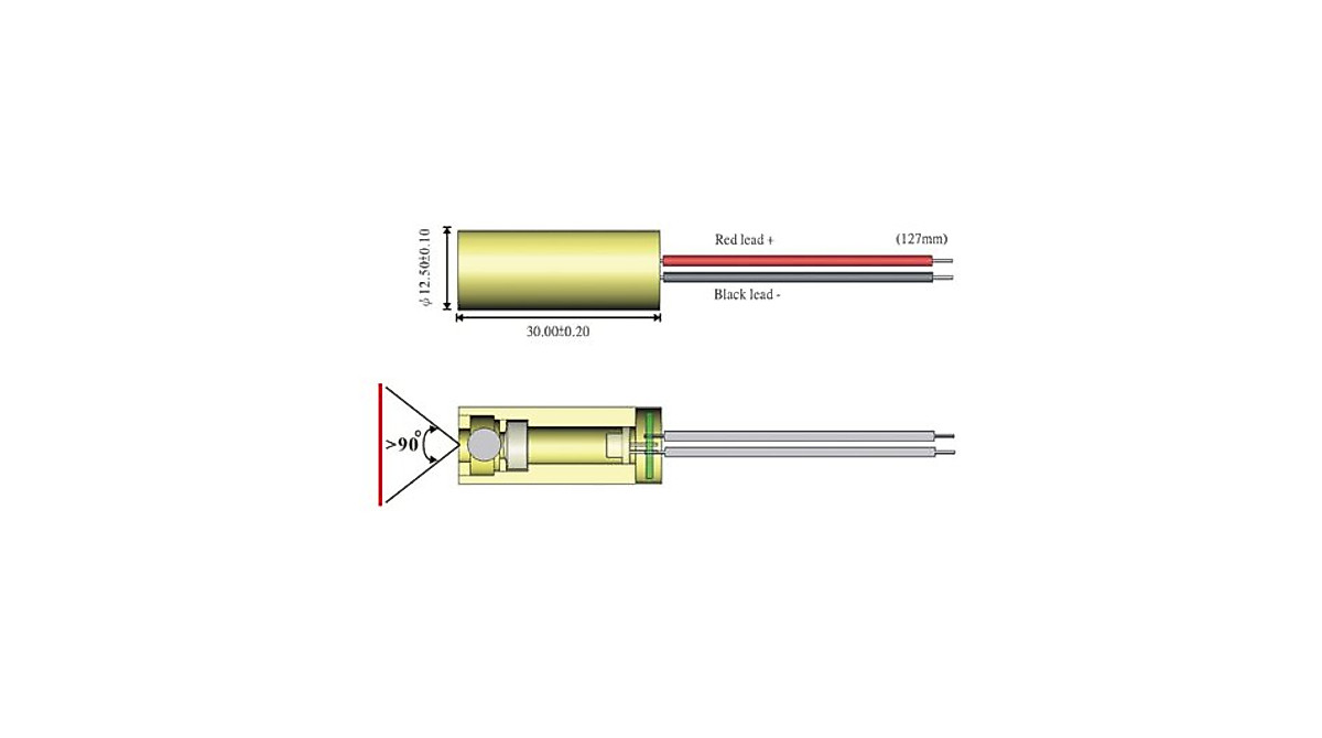 Quarton Laser Module VLM-650-27 - High-Precision Line Laser