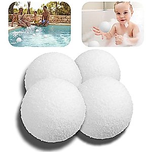 Scum Eliminating Ball, Oil Absorbing Sponge for Swimming Pools, Hot Tub, and Spas, Reusable
