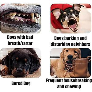 Wooden Dog Chews, Coffee Tree Dog Chews, Wooden Bones for Big Dogs, Wooden Chew Toys for Dogs - Dental Cleaning Stress Relief Toys (10.2in)