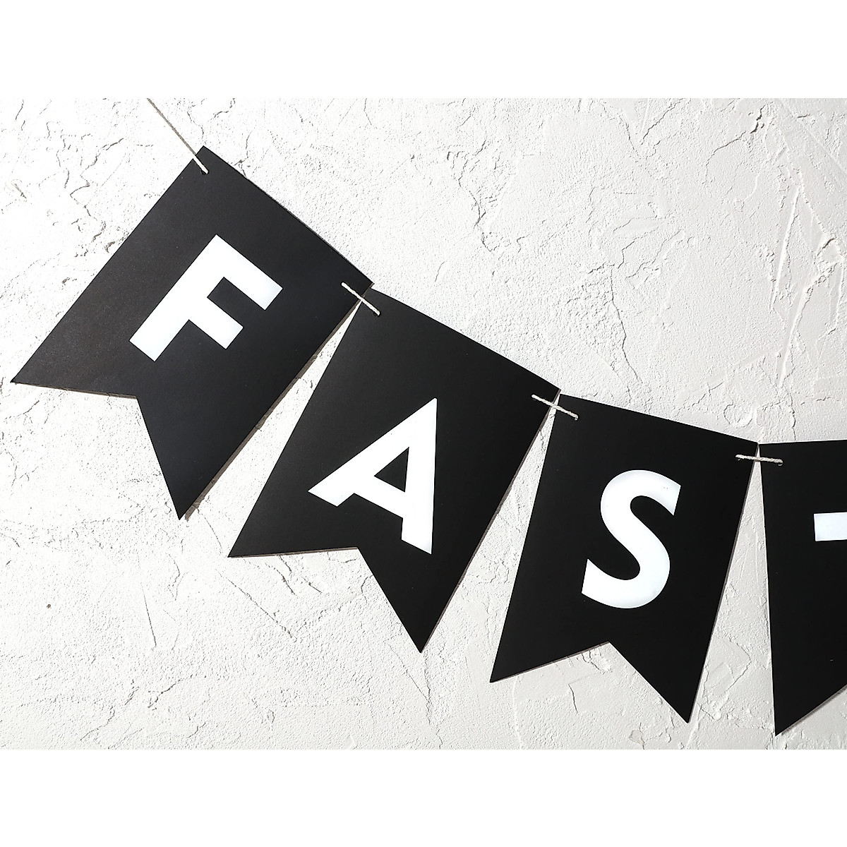 Fast One Banner - Fast One Car Birthday Party, Fast One Flag Banner, First Birthday Party, Vroom Car Party, Fast One Party Decoration