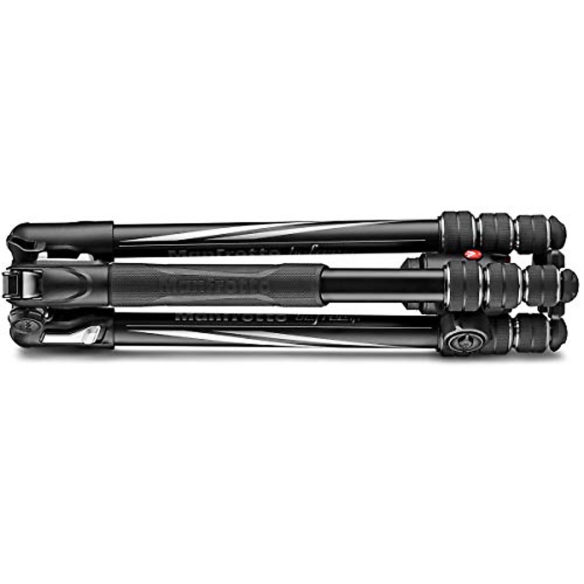 Manfrotto Befree GT 4-Section Aluminum Travel Tripod with 496 Center Ball Head, Black/Silver
