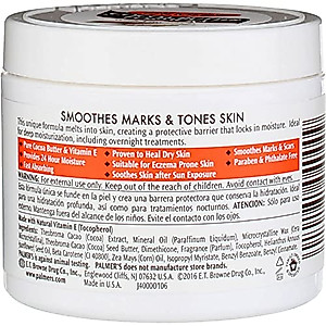 Palmers Cocoa Butter Jar With Vitamin-E 3.5 Ounce (103ml) (2 Pack)