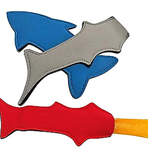 Popsicle Holder Bags Mermaid and Shark Ice Pop Sleeves Freezer Reusable Popsicle Covers 10 Pc