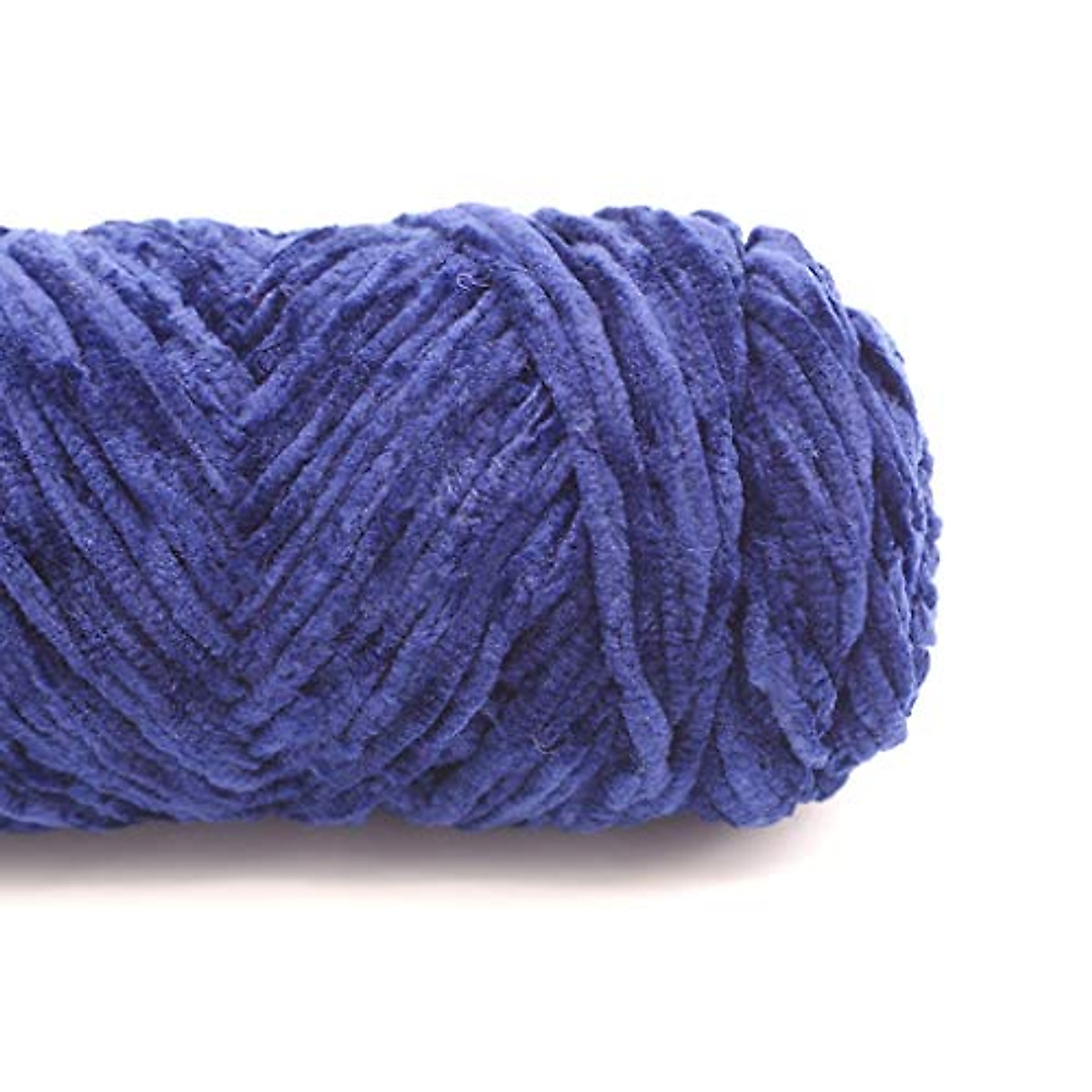 Dsxnklnd Velvet Chenille Yarn for Hand-Knitted Crochet Thread DIY Craft Scarf Sweater