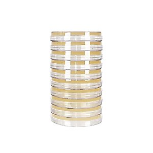 Nutrient Agar-II (NA), (10-Pack), Pre-Poured, 15x100mm Petri Plates. General Purpose Media for Isolation and Cultivation of a Variety Bacteria and Fungi.