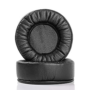 Protein Leather Replacement Ear Pads Earpads Cushion Compatible with All Headphones 70mm 75mm 80mm 85m 90mm 95mm 100mm 105mm 110mm (100mm)