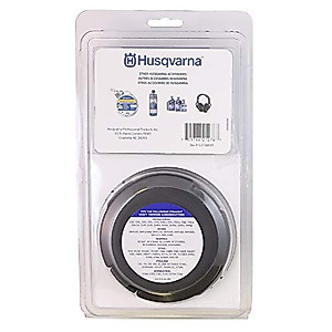 Husqvarna 537388101 Universal T35 Tap Advance Straight Shaft String Trimmer Head Prewound With .095-Inch Line Blue/Black