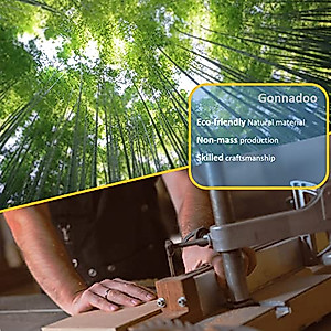 GONNADOO Wood Ziplock Organizer Box, Wood Kitchen Food Baggie Organization Dispenser for Kitchen Drawer Box, organizers and storage with Gallon, Quart, Sandwich and Snack Variety Size Bags (Natural)